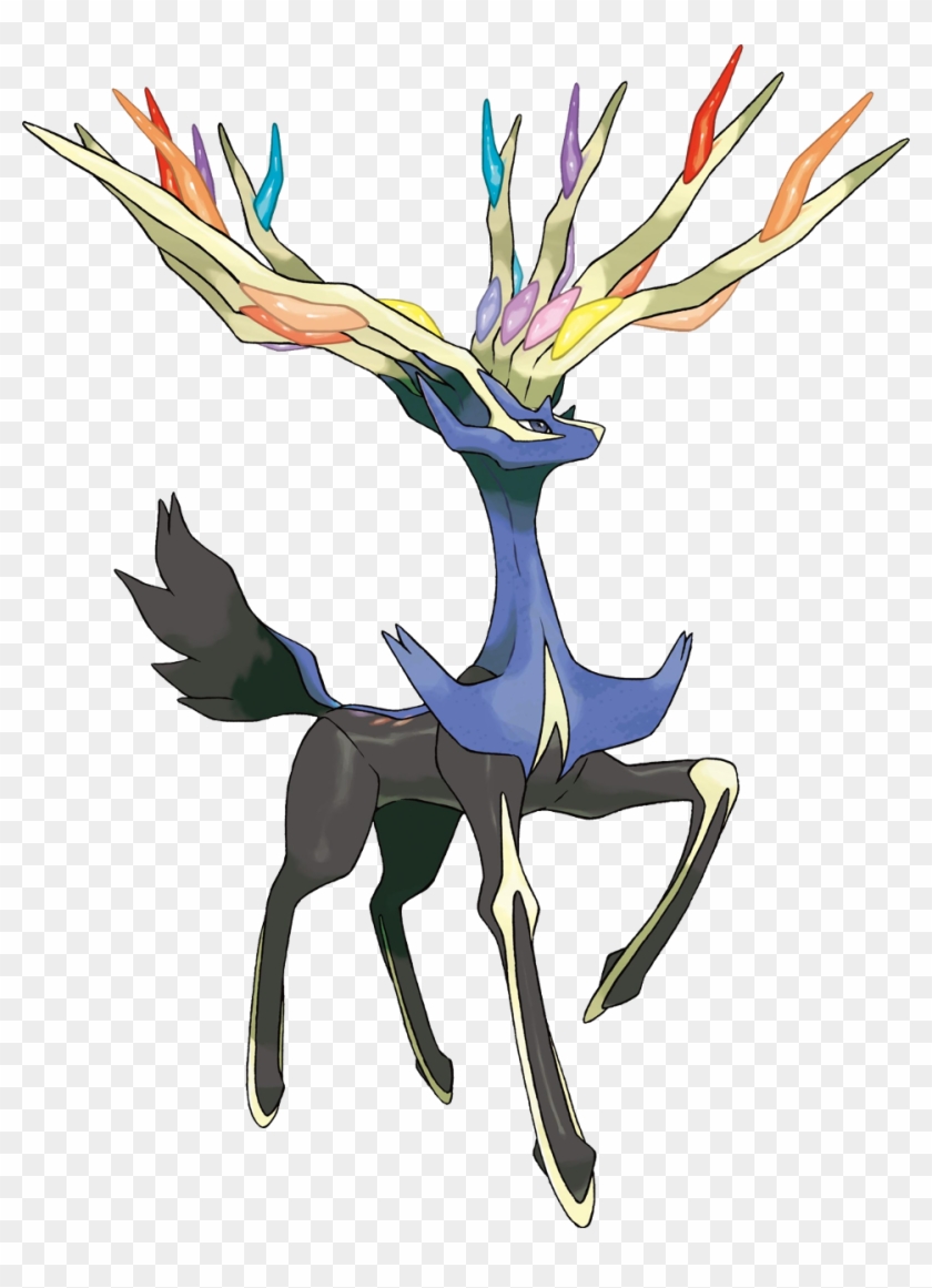 Xerneas - Pokémon X [3ds Game] - Free Transparent PNG Clipart Images ...